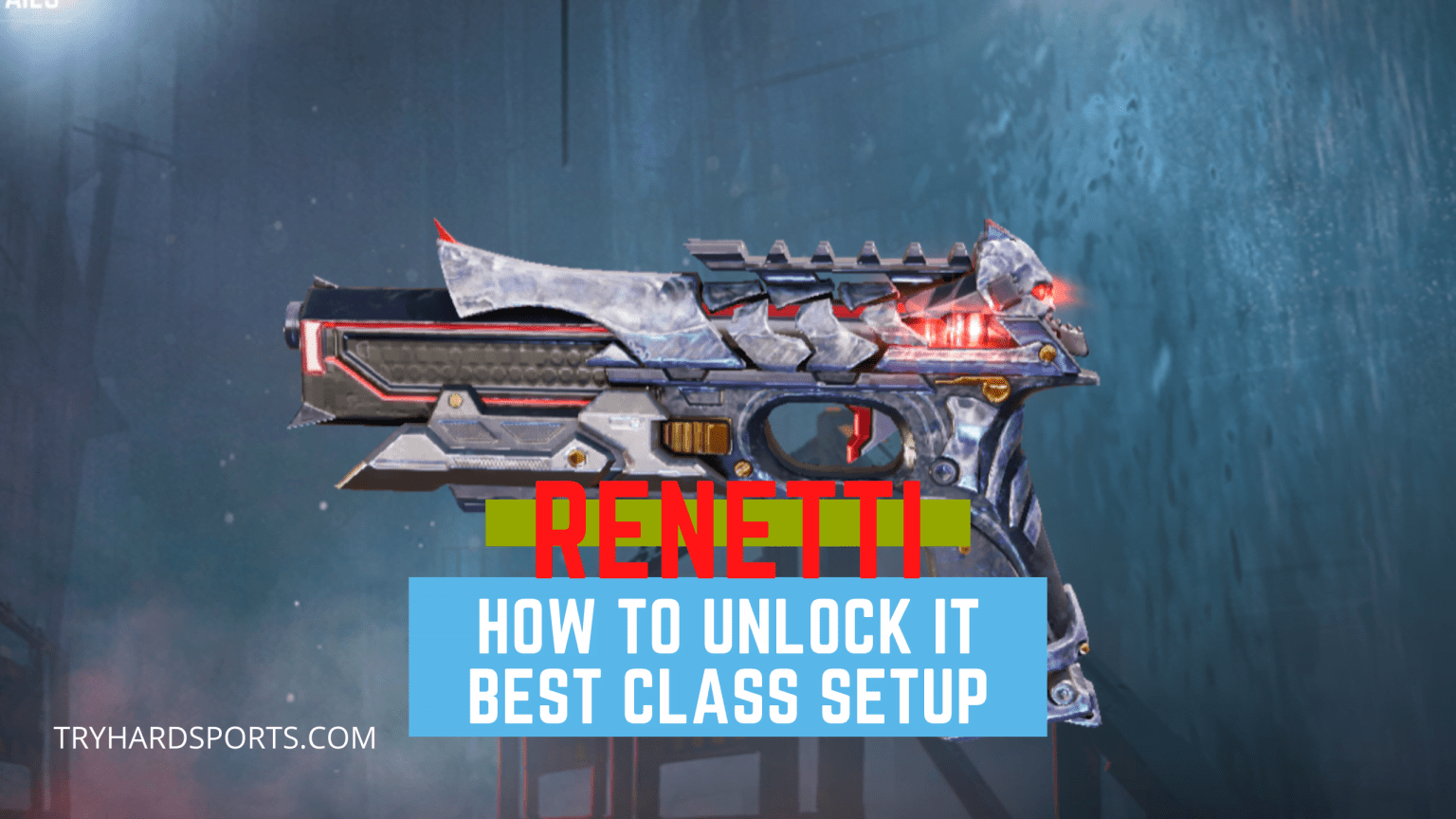 Renetti Pistol CoD: Mobile, Best class Setup & How to get it ...